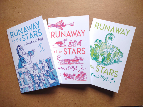 Runaway to the Stars: Character AMA Trio – jayeaton