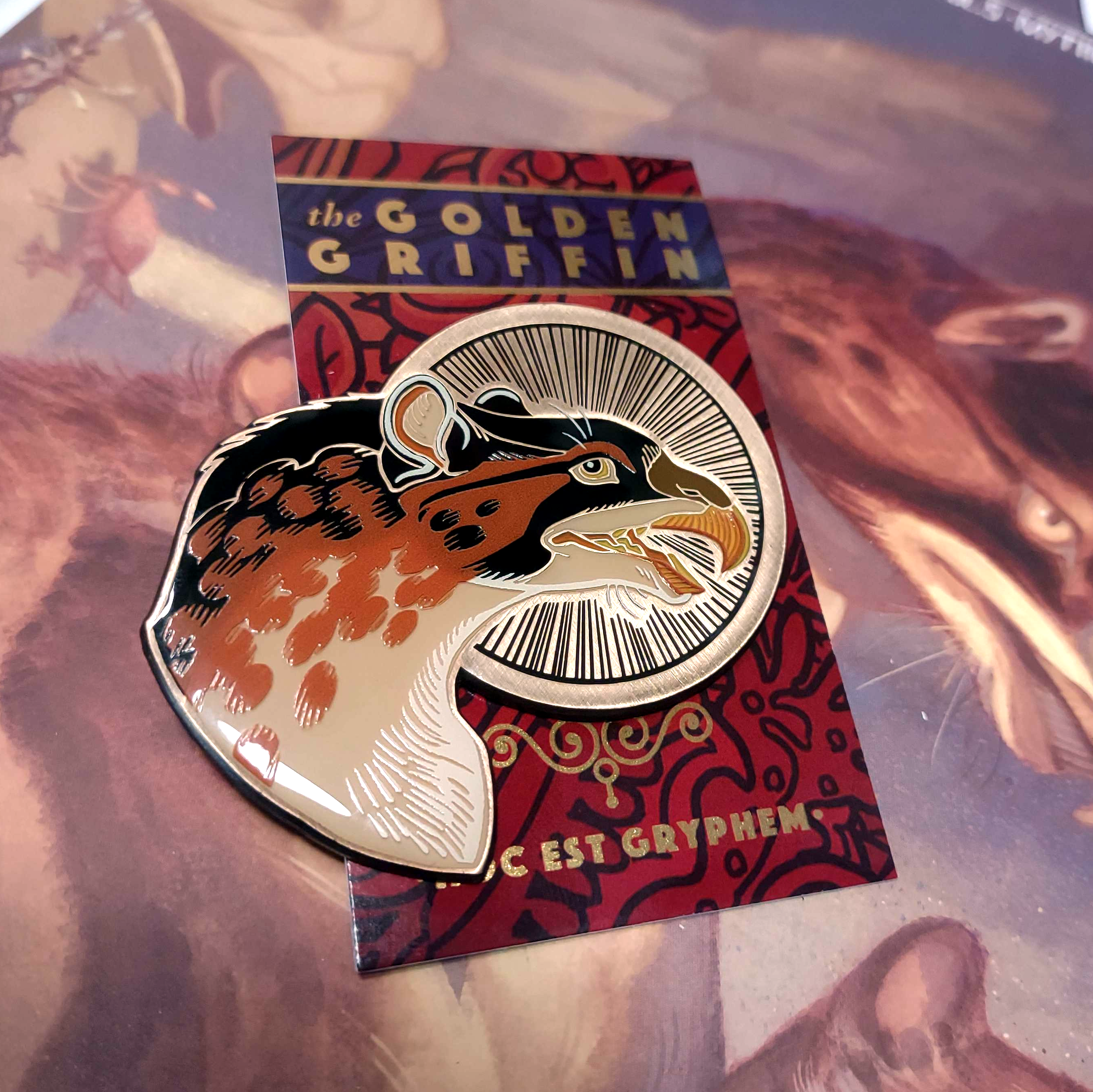 Almost Real Zine Pin: The Griffin – jayeaton